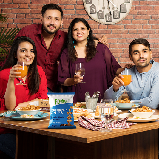 Fitday Multigrain Chips - Munch Masala (50 GM)